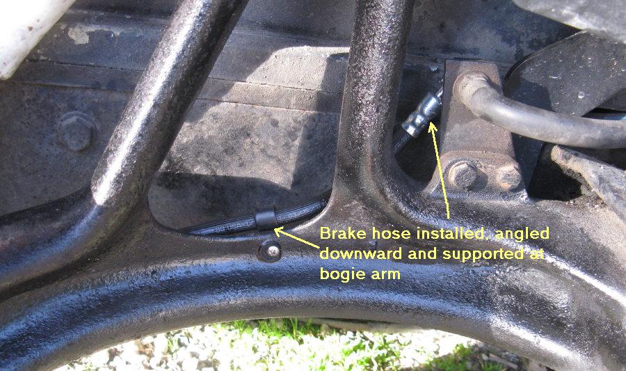 Install the Brake Cables: