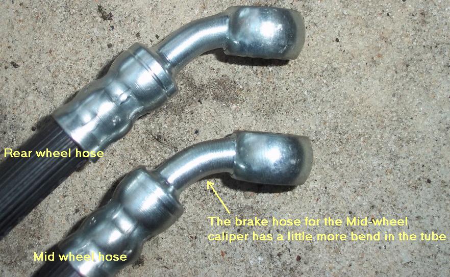 Install the Brake Cables: