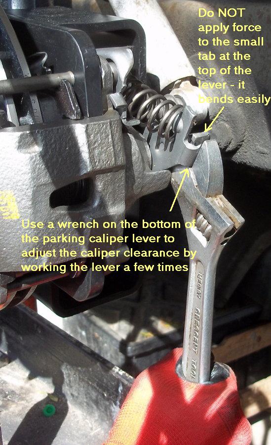 DO NOT ATTEMPT TO MOVE THE VEHICLE UNTIL THE PEDAL IS FIRM!